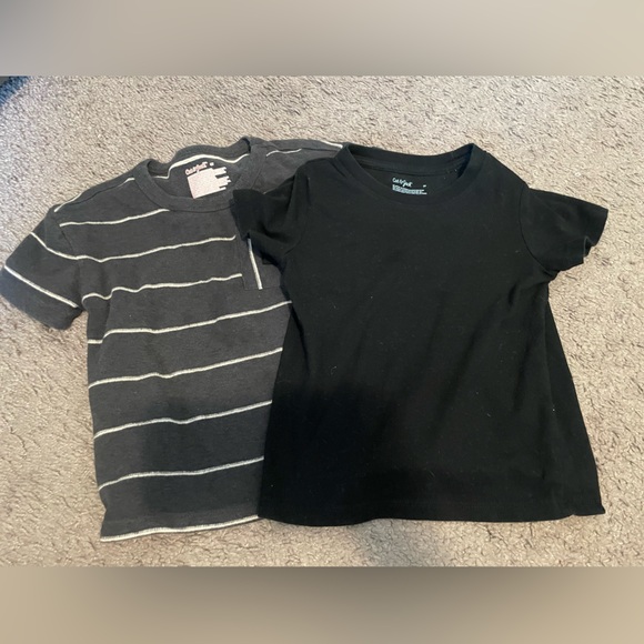 Cat & Jack | Shirts & Tops | Cat Jack Bundle Of Two Boys 3t Black And ...
